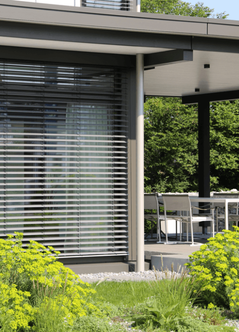 Außenjalousie (Raffstore) - Heitesch Sonnenschutzanlagen